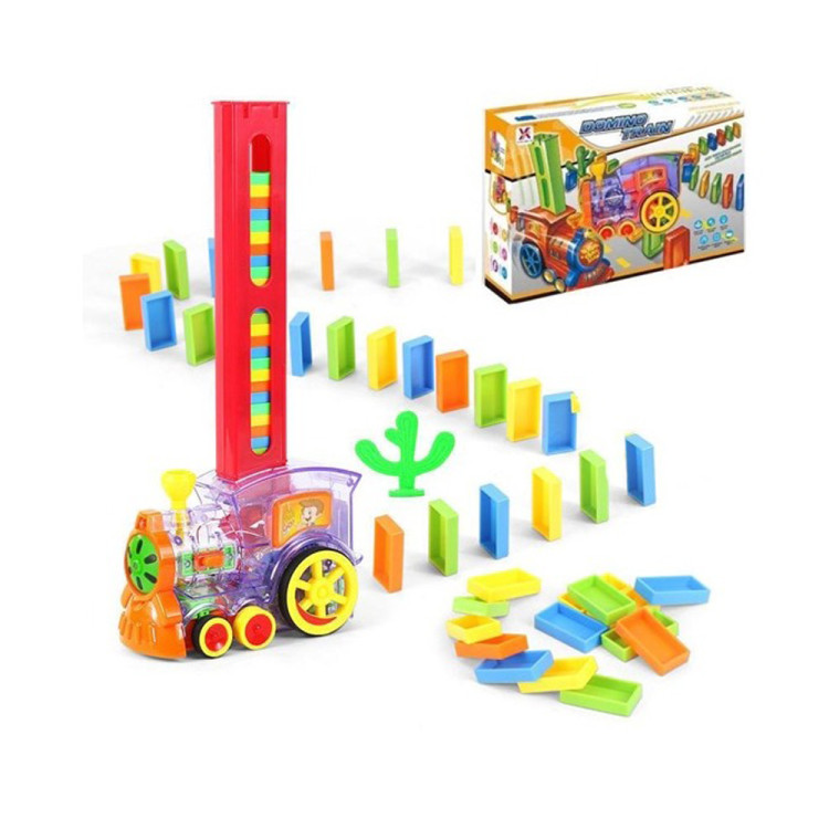 Поезд "DOMINO" YXY955-2A, свет, музыка | Оптом | RoyalToys